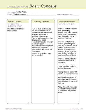 Atrial Fibrillation Concept ATI - ACTIVE LEARNING TEMPLATES THERAPEUTIC ...