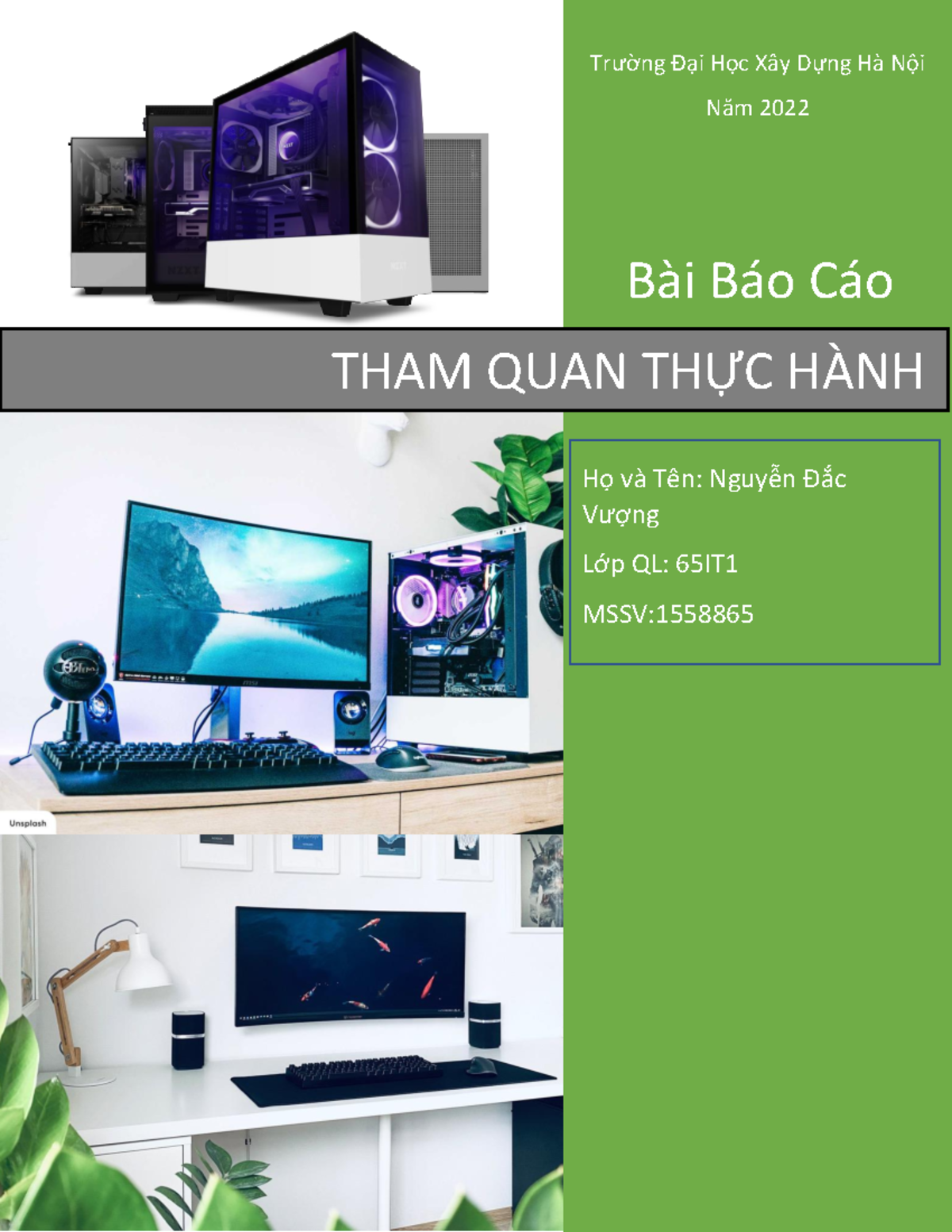 Bài-báo-cáo Đắc-Vượng - Trưßng Đại Hßc X‚y Dựng H‡ Nßi Năm 2022 B‡i B·o C·o THAM QUAN THỰC - Studocu