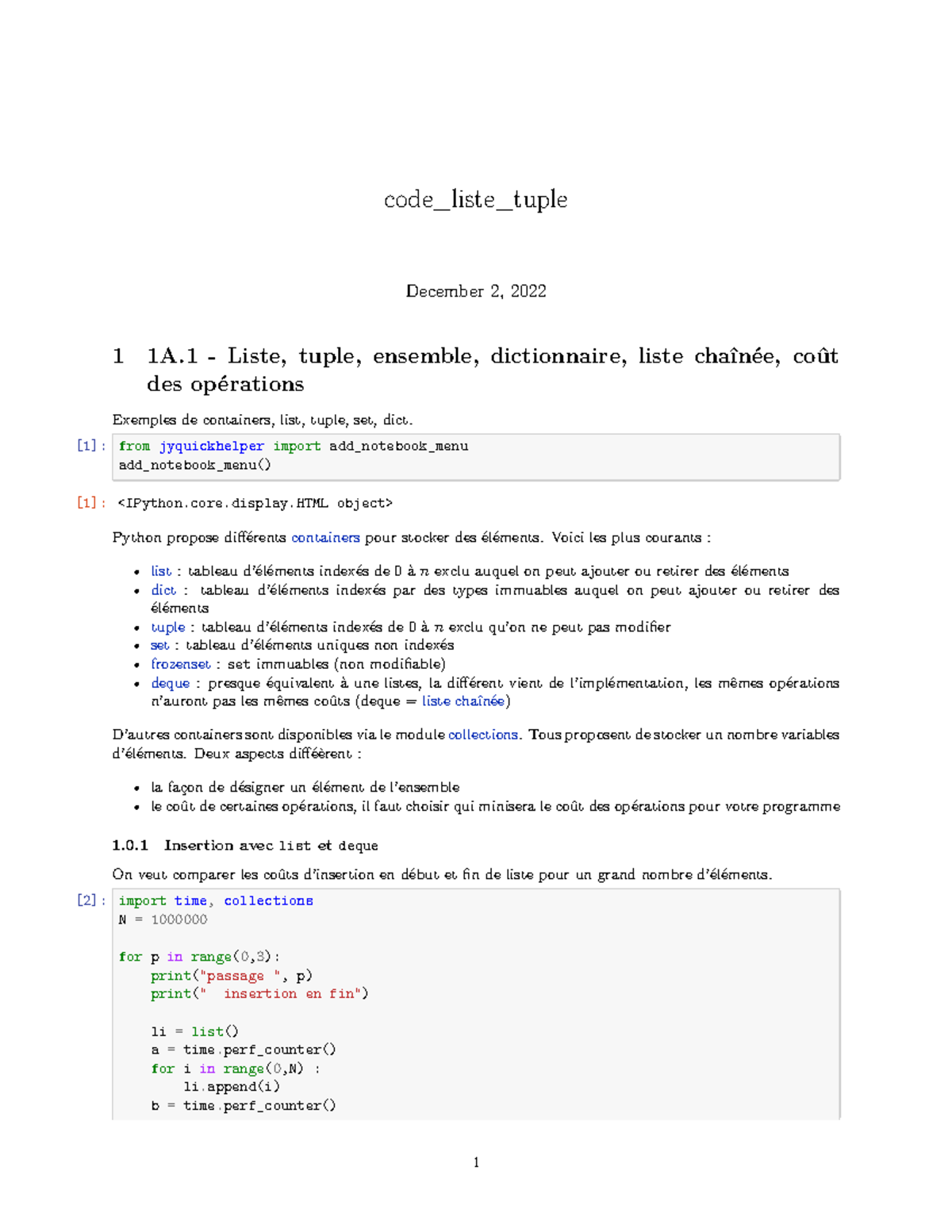 Code liste tuple - code_liste_tuple December 2, 2022 1 1A - Liste ...
