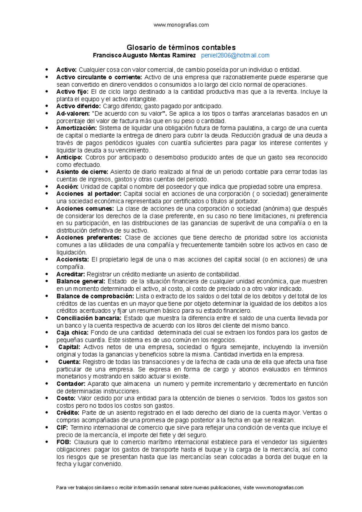 Glosario-terminos-contables - Contaduria Publica - UNEFA - Studocu