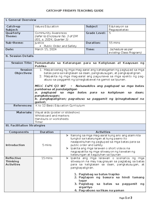Parents' Orientation Script - PARENTS’ ORIRENTATION (AUGUST 07, 2023 ...