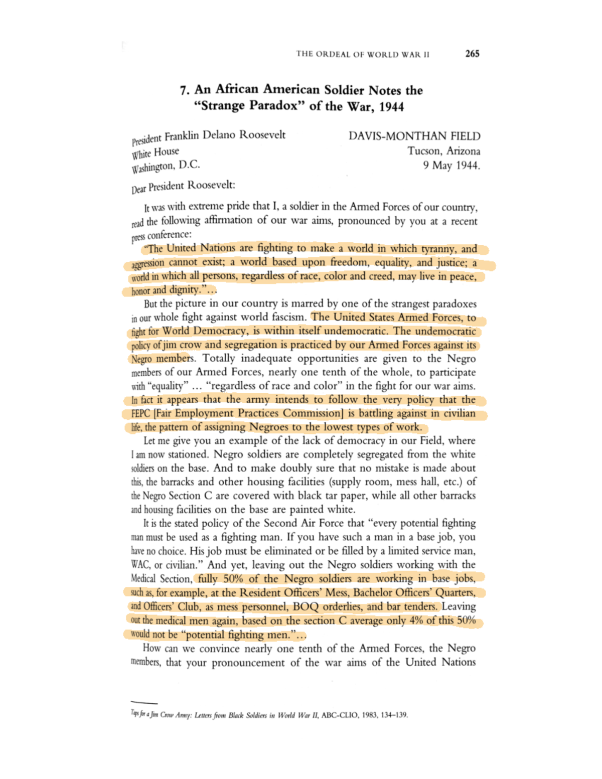 African American Soldier Notes - HIS241 - Studocu