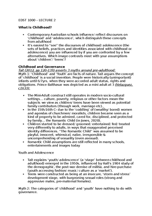 Lecture 1 Notes - ABST1000 – Lecture 1 Introduction to Indigenous ...