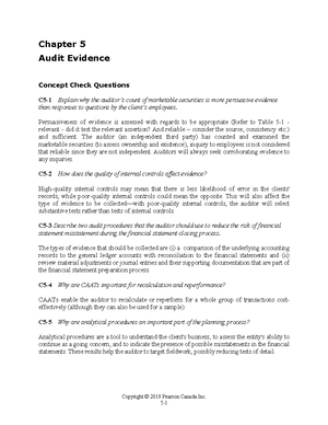 Midterm Reviewer - Audit - Chapter 1 – Introduction to Auditing The concept of Auditing The role ...