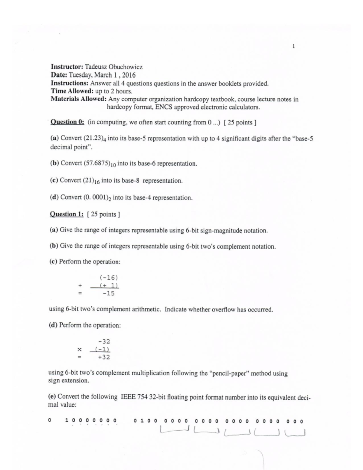 2016 Winter - Exam/Practice - SOEN 228 - Studocu