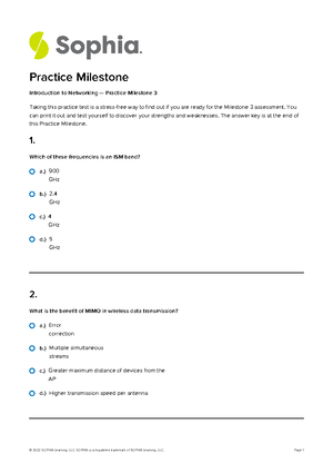 Pratices milstone 3 - Practices - 4/11 that's 36% RETAKE THIS PRACTICE MILESTONE 4 questions ...