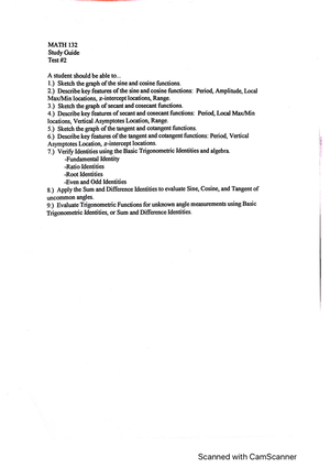Math 132 Cosine functions - Cosine Functions Sum and Difference Found ...