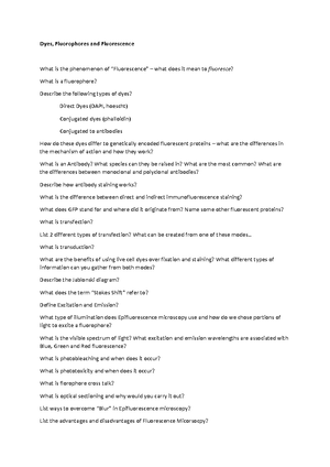 Sample Preparation for Light Microscopy - A solution used to preserve ...