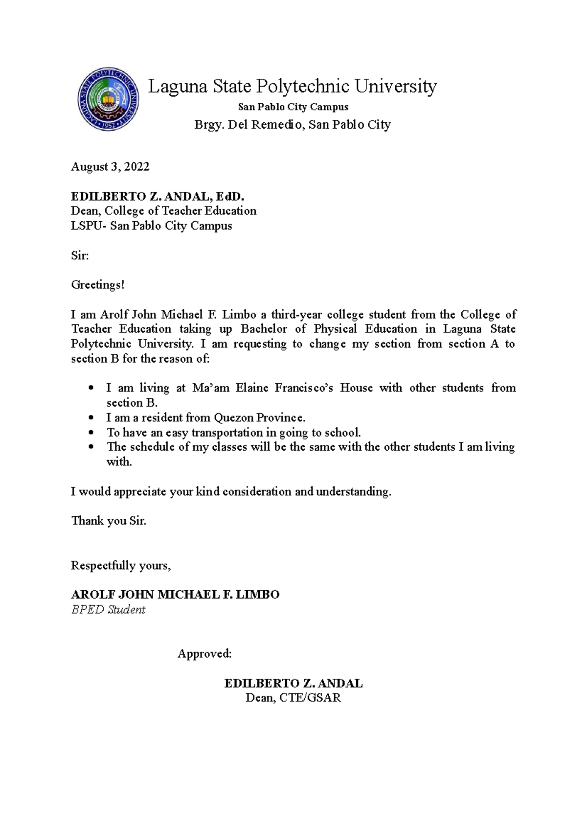 Lumipat NA - Laguna State Polytechnic University San Pablo City Campus ...