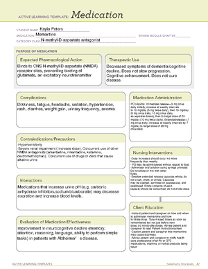 5 Septic Shock ATI - ACTIVE LEARNING TEMPLATES System Disorder STUDENT ...
