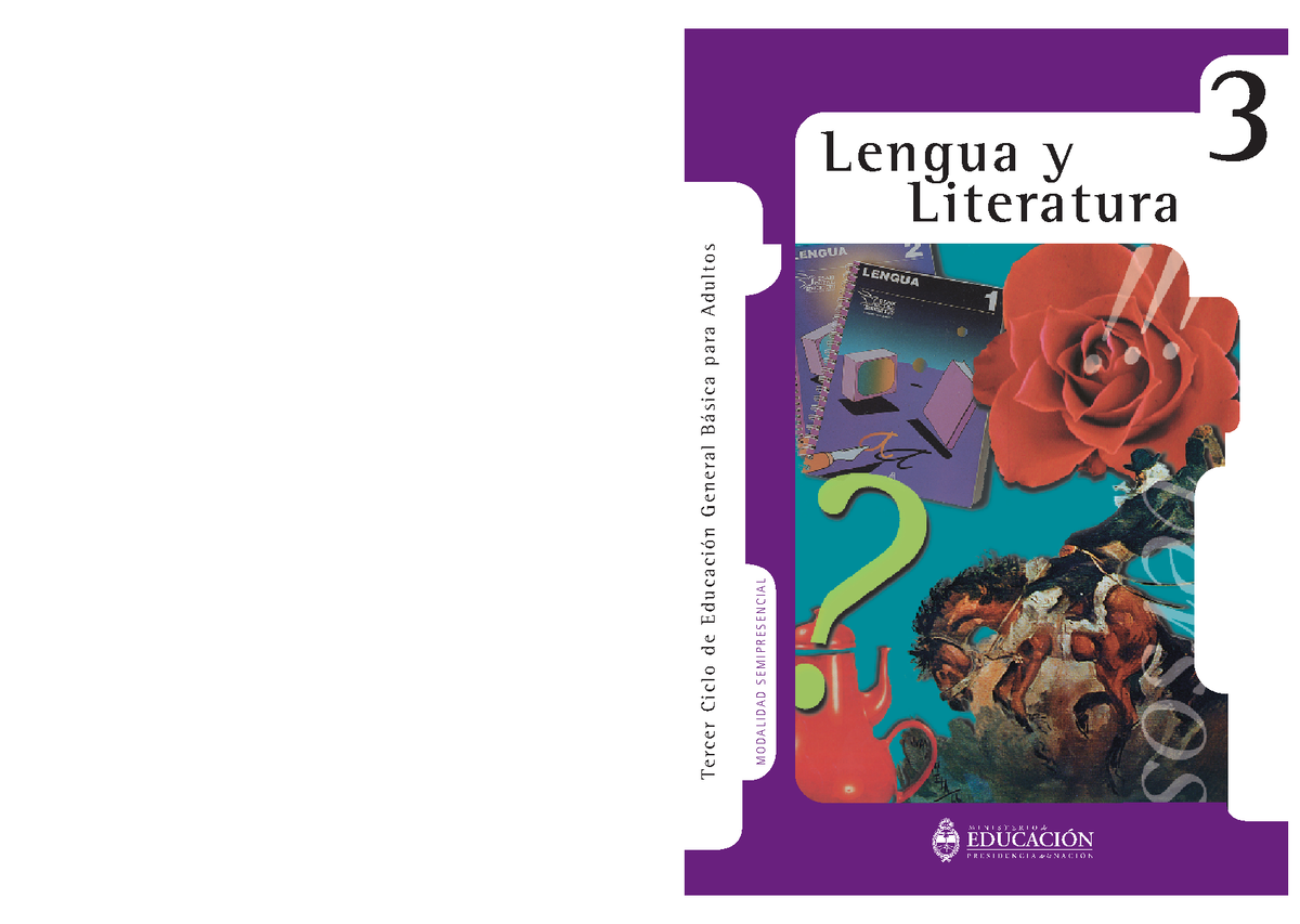Módulo 1. Lengua y Lit. 3 - Lengua y Literatura 3 Te rc e r C i c l o d ...
