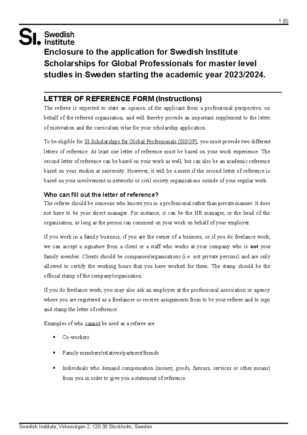Letter-of-reference-form-sisgp-2023 2024 - Enclosure to the application ...