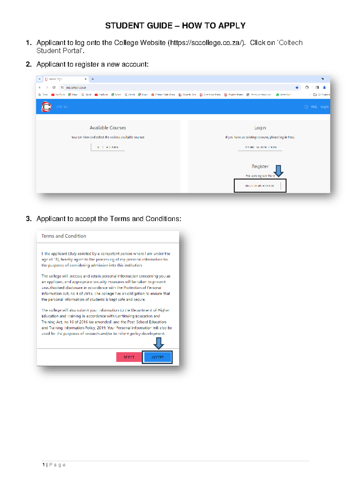 Student-Guide Student-Admission-Process - STUDENT GUIDE – HOW TO APPLY ...