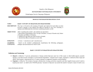 CWTS Lesson 1-5 - Handouts for NSTP CWTS - NATIONAL SERVICE TRAINING ...
