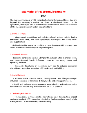 Example of Segmentation - Example KFC Segmentation Psychographic ...