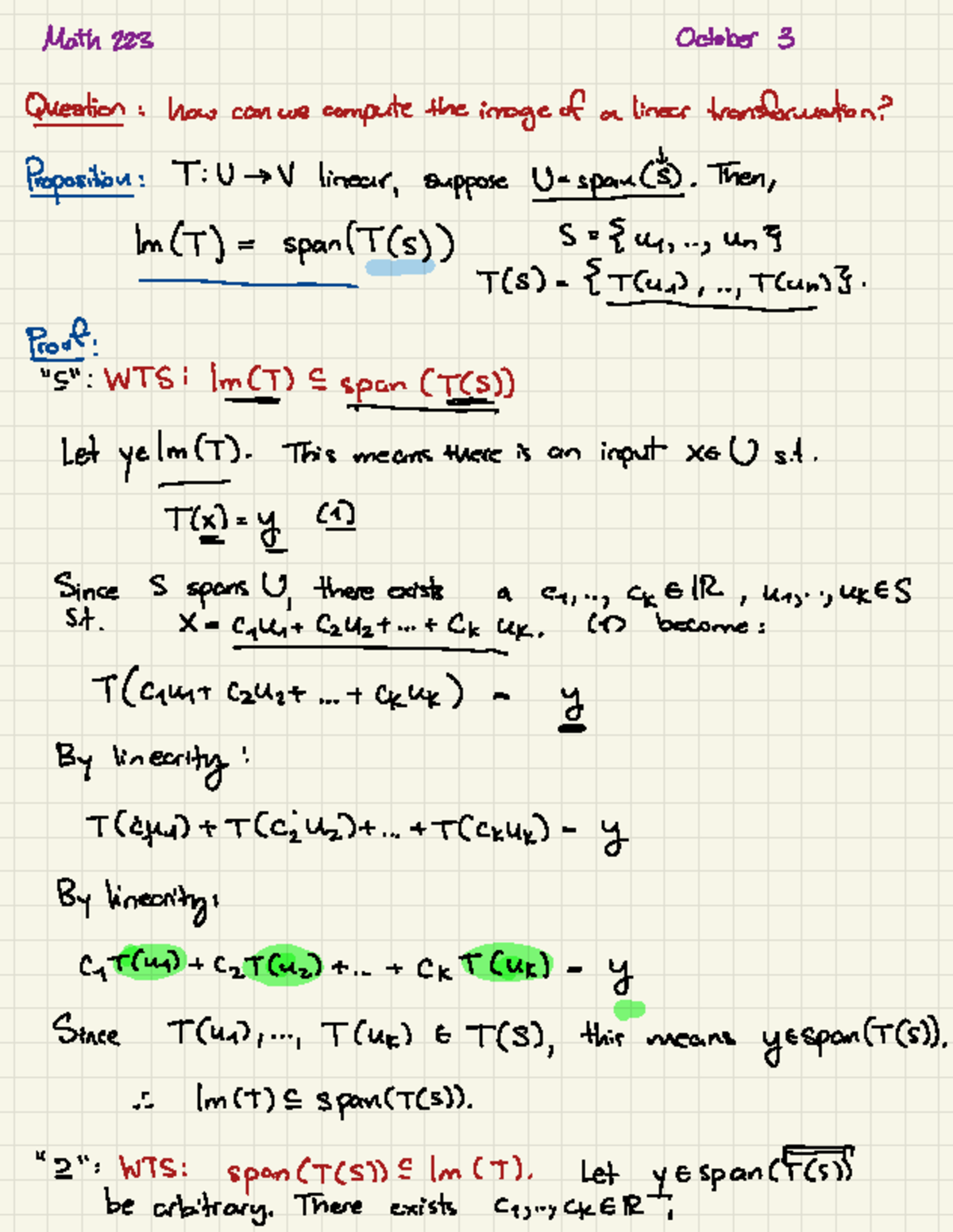 Lecture%2011 %20-%20Oct%203 - Math 223 October 3 Question : how can we ...