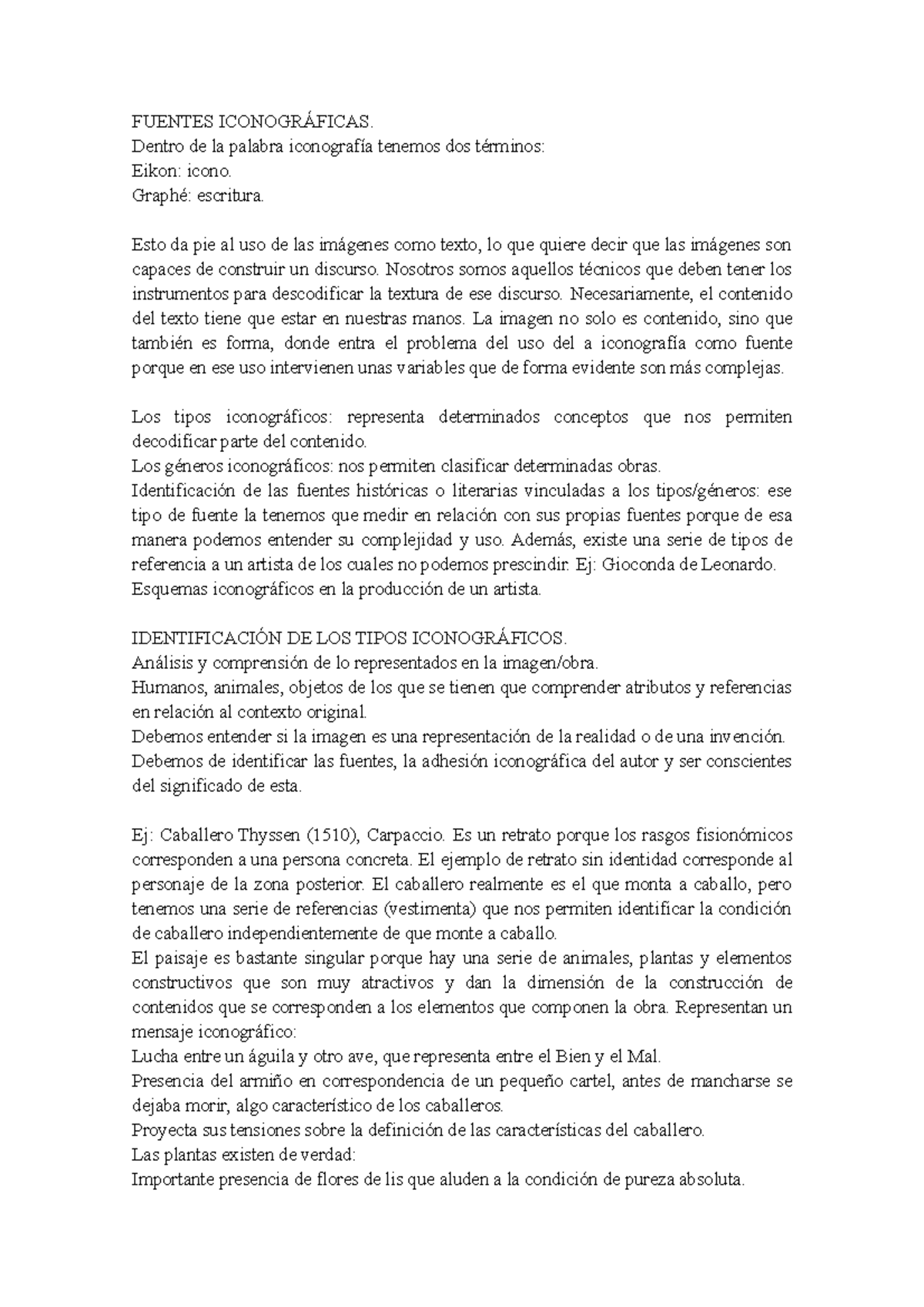 Fuentes Iconográficas - FUENTES ICONOGRÁFICAS. Dentro de la palabra ...