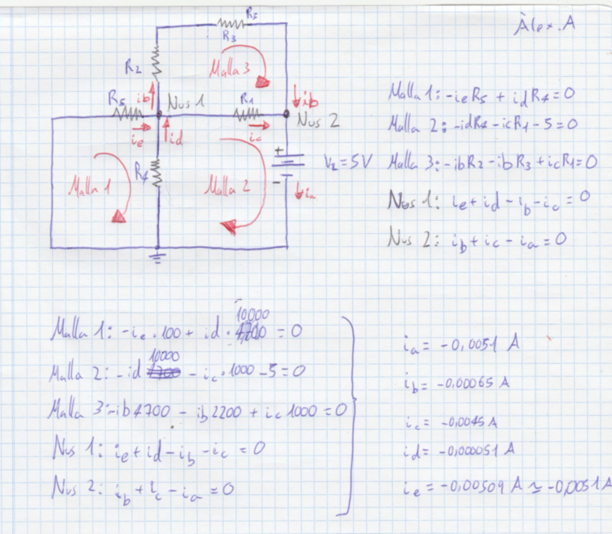 P4-pag 3 - Plantejament circuit de la P4 de teoria de circuits - Teoria ...