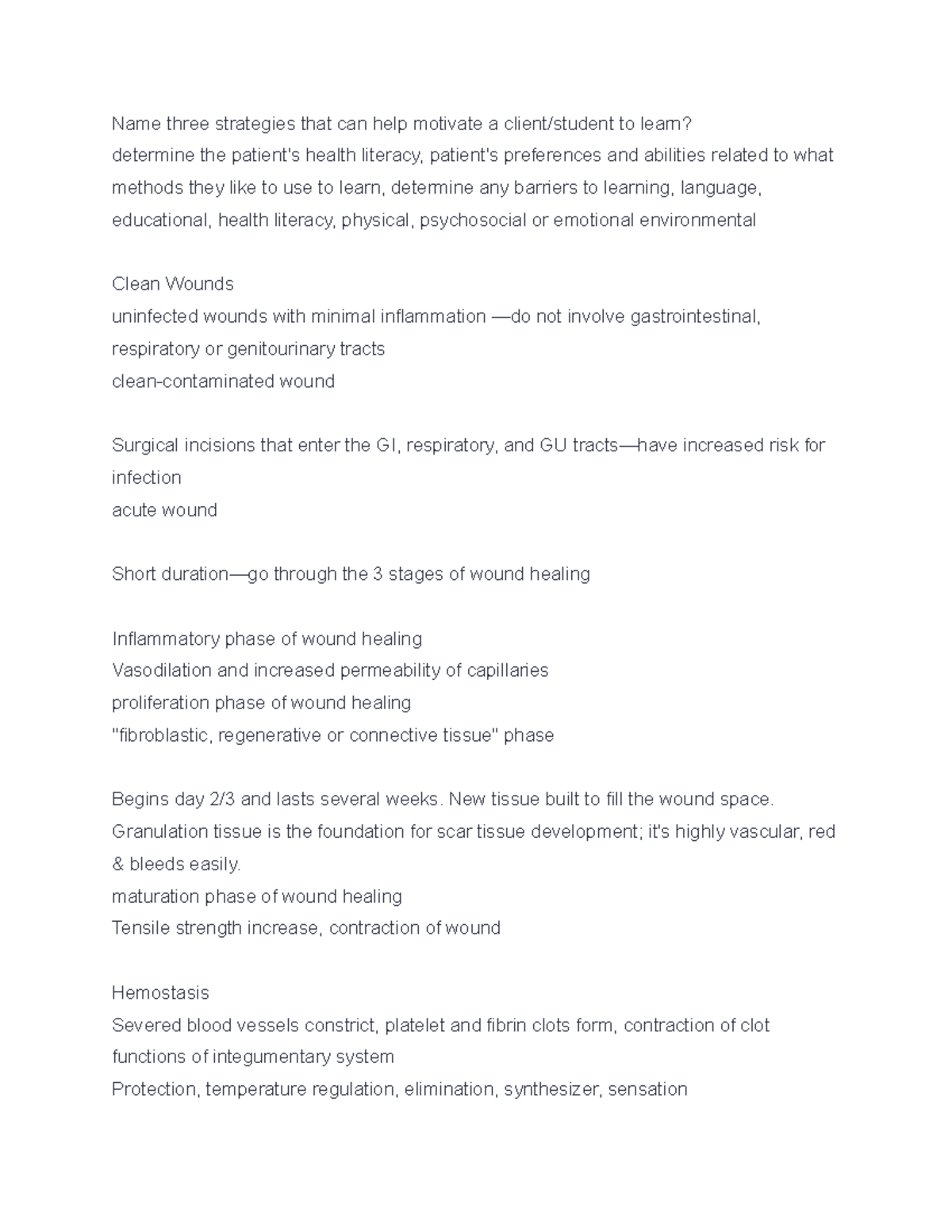 21 nurse psych notes - Name three strategies that can help motivate a ...