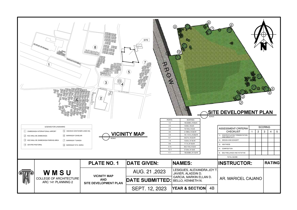 Planning Siteplot - 123 76 98 1110 SITE GOV. CAMINS ROAD PAN ...