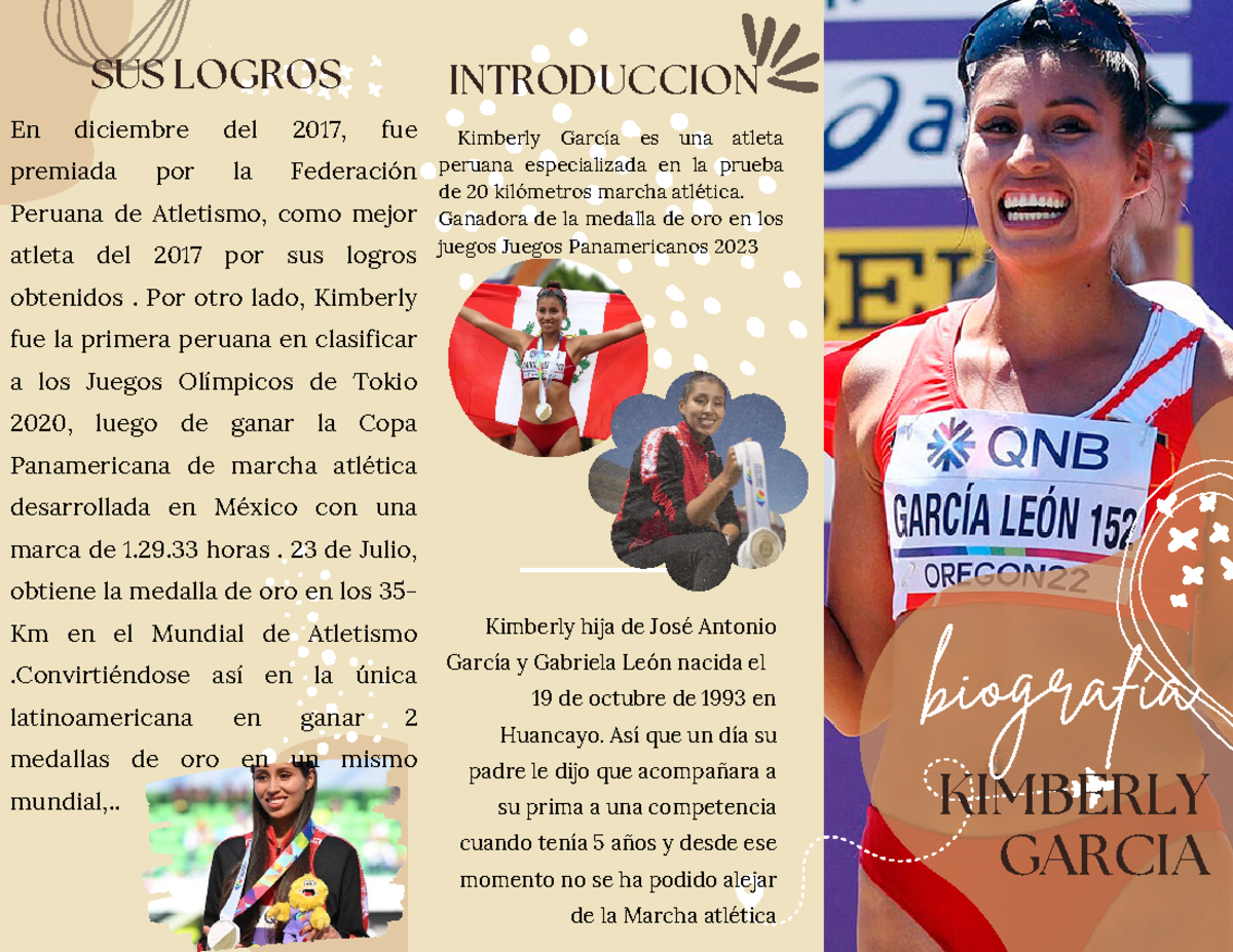Rdtfyjhg - apuntes - KIMBERLY GARCIA SUS LOGROS INTRODUCCION biografía ...