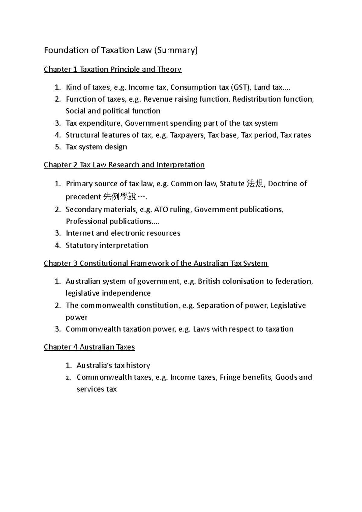 Foundation Of Taxation Law Income Tax Consumption Tax GST Land foundation-of-taxation-law-income-tax-consumption-tax-gst-land