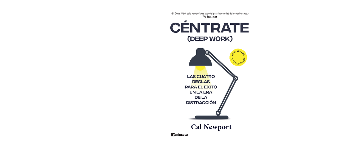 48820 Centrate Deep Work - B E S T S E L L E R CÉNTRATE (DEEP WORK) LAS CUATRO REGLAS PARA EL ...