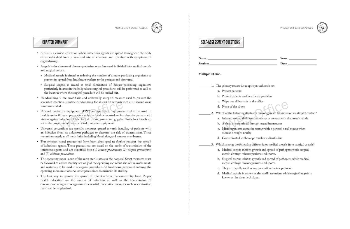 Micropara midterm - notes - BS in Nursing - Studocu
