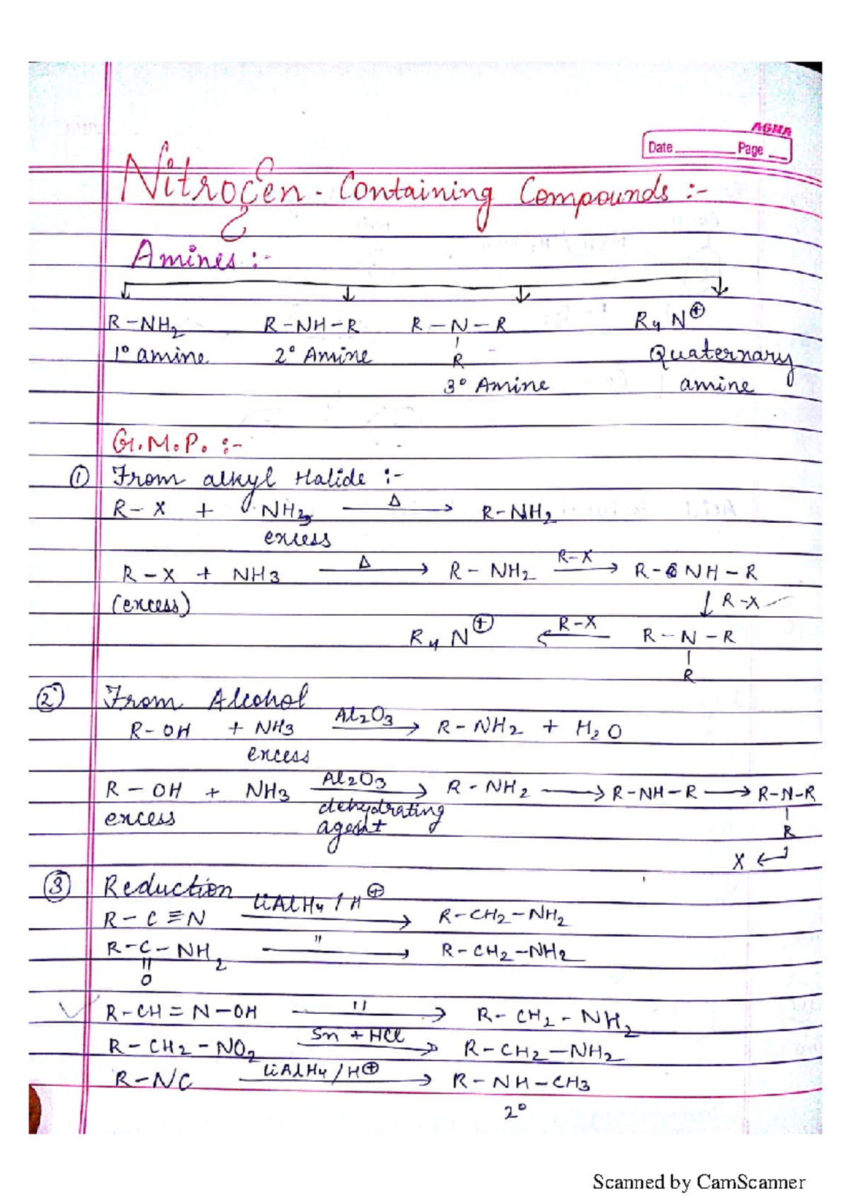 A.Nitrogen Containing Compounds - Chemistry - Studocu