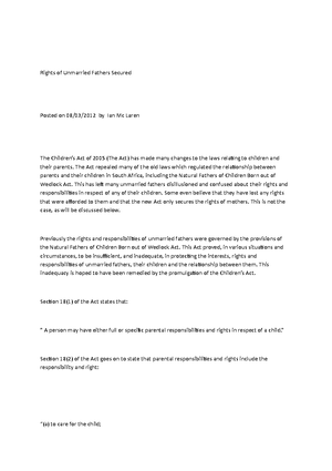 Example OF Divorce Summons - IN THE REGIONAL COURT FOR THE REGIONAL ...