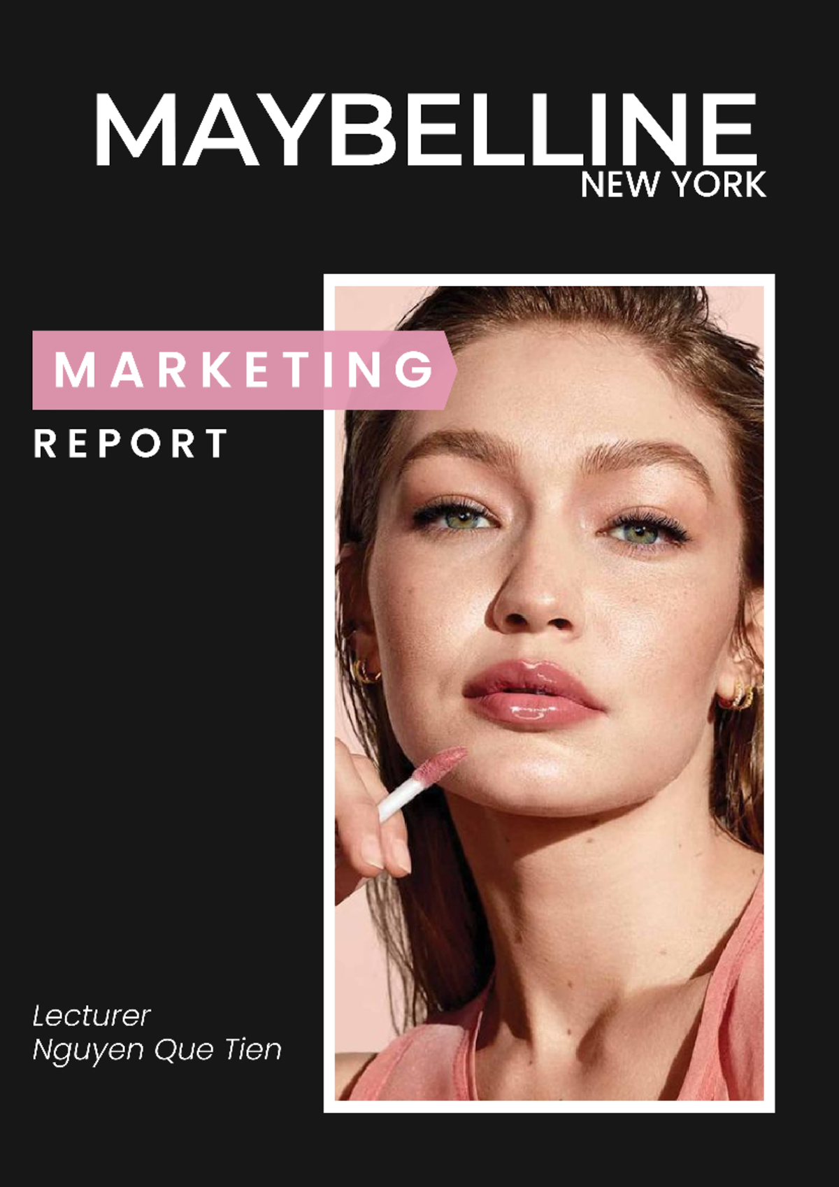 Maybelline - Principles of Marketing - Studocu