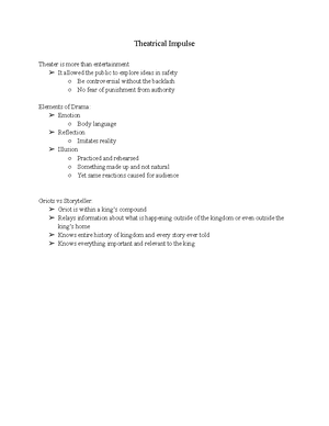 Elements of Drama - 1 Plot Climatic plot traditional linear ...