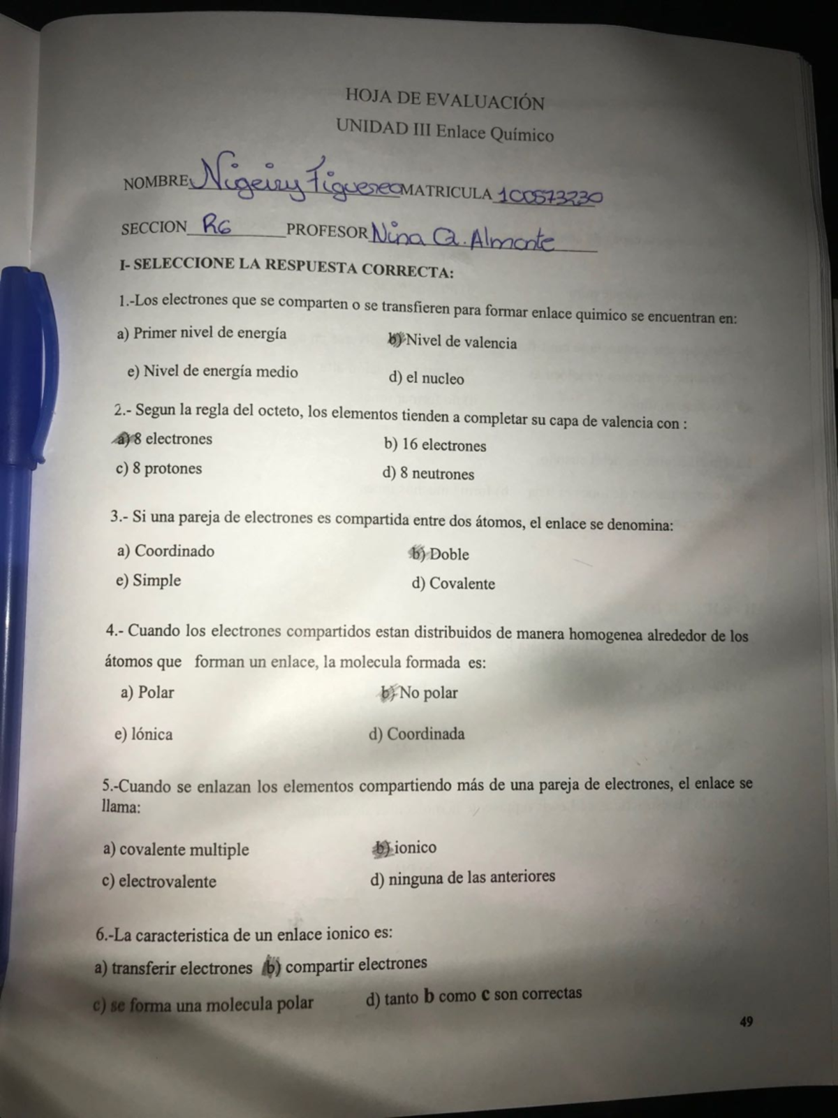 Tarea pr Ã¡ctica 3 - Preparación examen - HOJA DE EVALUACIÓN UNIDAD ...
