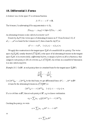 12 The Tangent Bundle - Notes for An Introduction to Manifolds by Tu ...