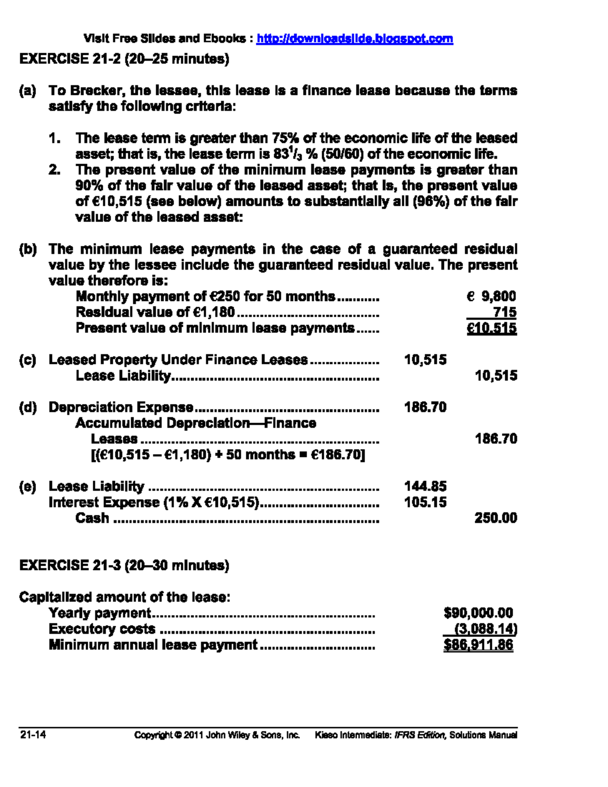 22 - Lease - Intermediate accounting - Studocu