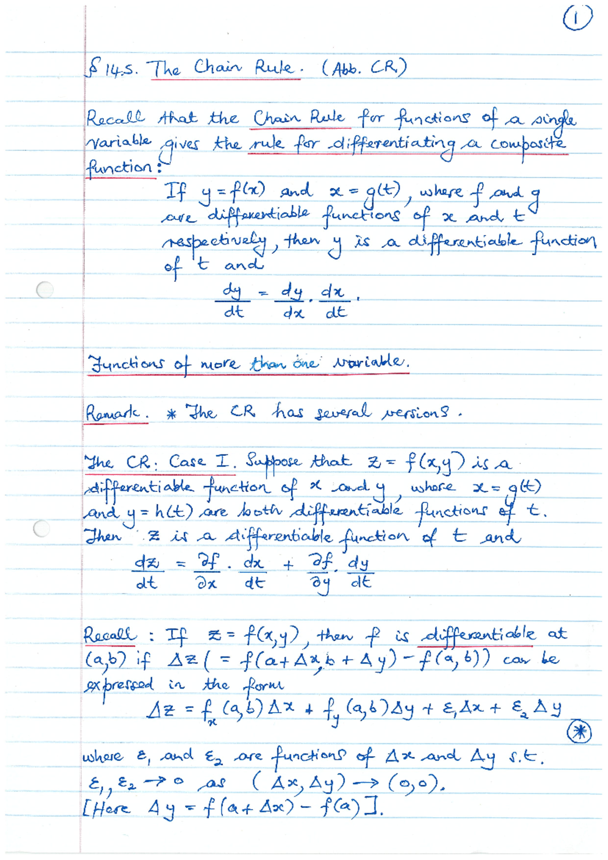 Class Note 130324 - MTHS121 - Studocu