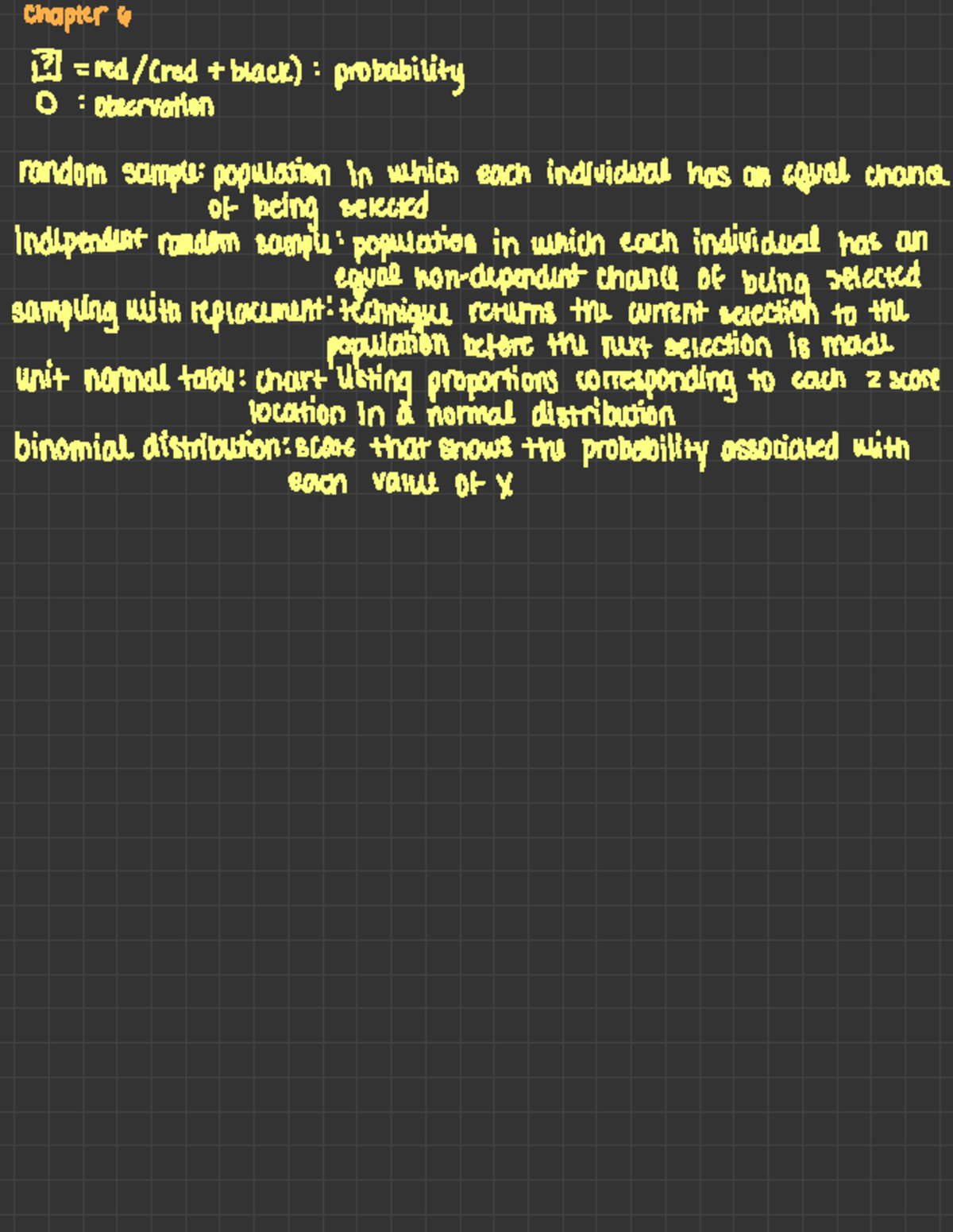 PSY 3234 Chapter 6 Vocabulary - Chapter 6 = red /Cred + black ...