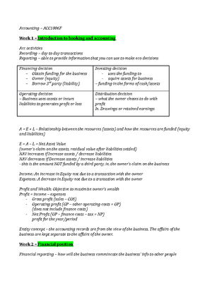 Module summaries - Summary Evidence Based Management - EBM Summary M1L1 ...