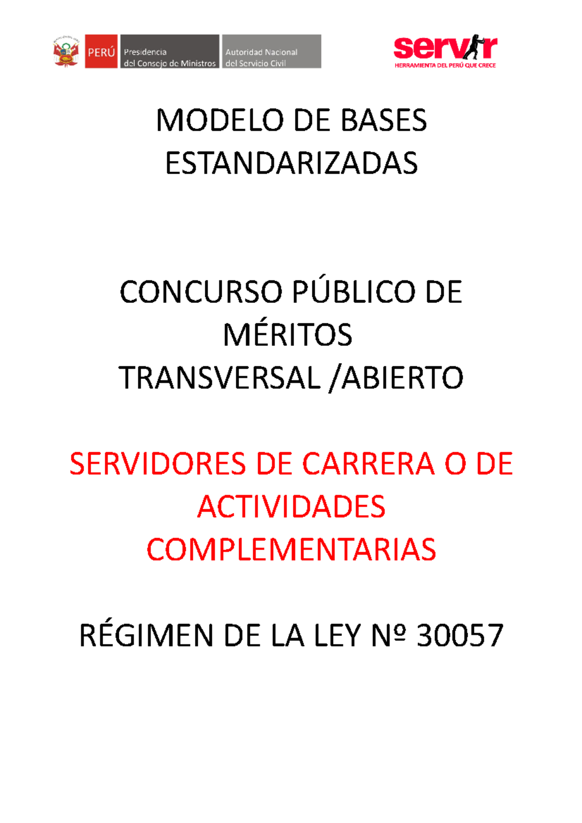 Anexo 03A-2 Modelo DE Bases Estandarizadas CPM GPO SER CA CO - MODELO ...