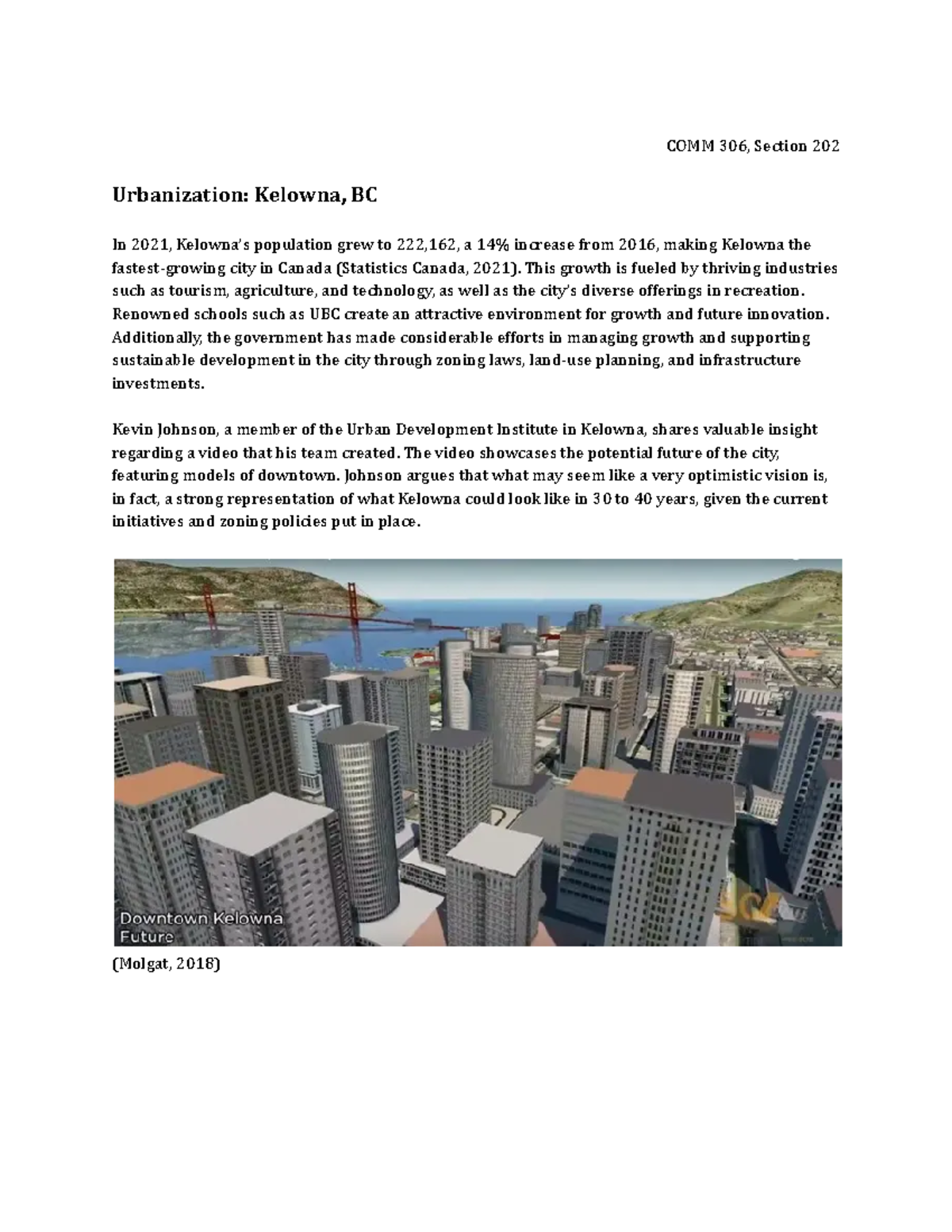 COMM 306 Bonus Activity (Urbanization vs. Localization) - COMM 306 ...