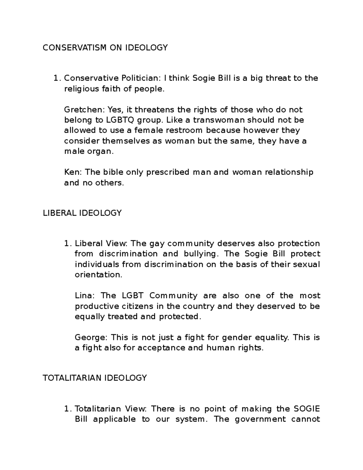 Conservatism ON Ideology - CONSERVATISM ON IDEOLOGY Conservative ...