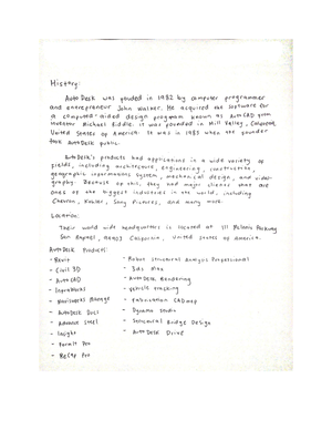 CADD Assessment - Computer - Aided Drafting - TIP - Studocu