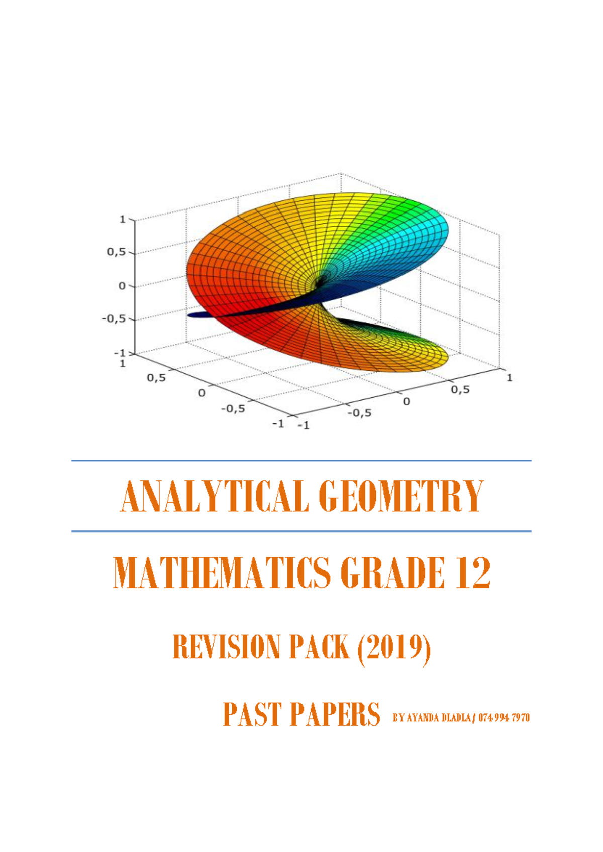 Analytical Geometry - Free - B Ed - ANALYTICAL GEOMETRY MATHEMATICS ...