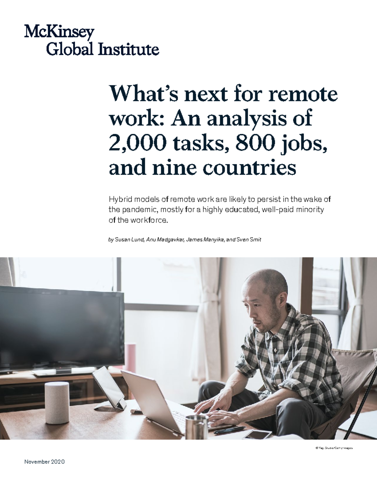 [26] What's next for remote work An analysis of 2,000 tasks, 800 jobs ...