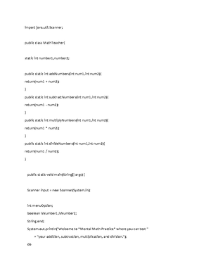 Module 6-(Chapter 8) Text Processing and Wrapper Classes - Question 1 5 ...