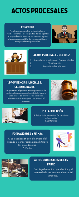 Semana 04 - Infografía sobre los Principios procesales - Entendemos por ...