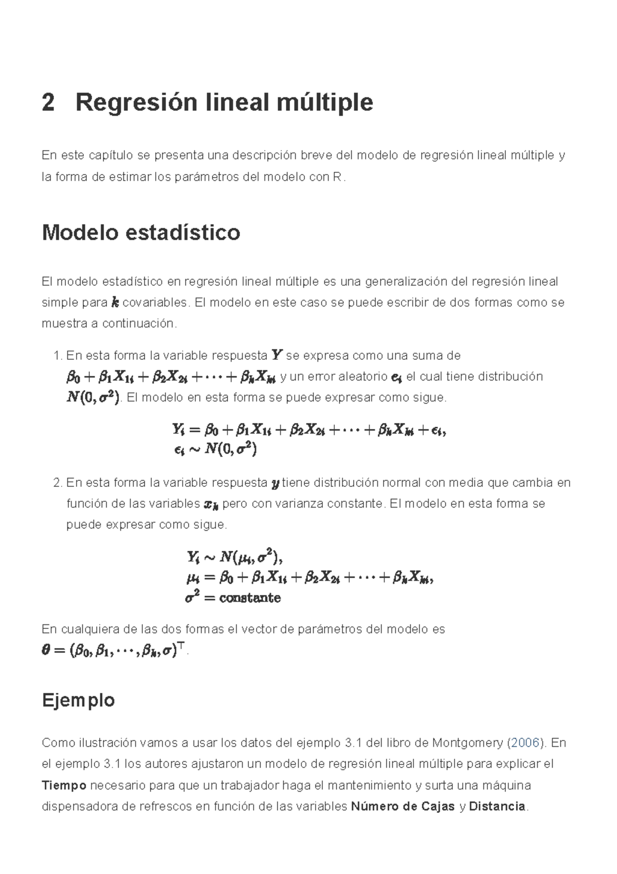 2 Regresión lineal múltiple Modelos de Regresión con R - 2 Regresión ...