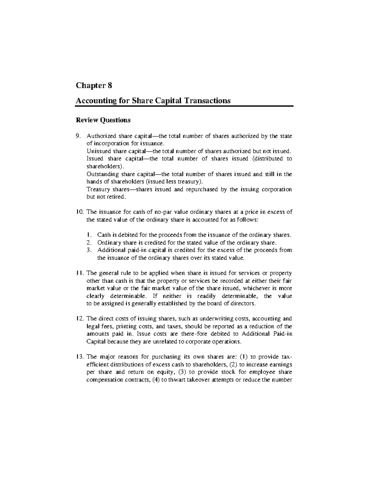 Solution manual Fundamentals of Accounting by Cabrera Chapter 08 SM ...