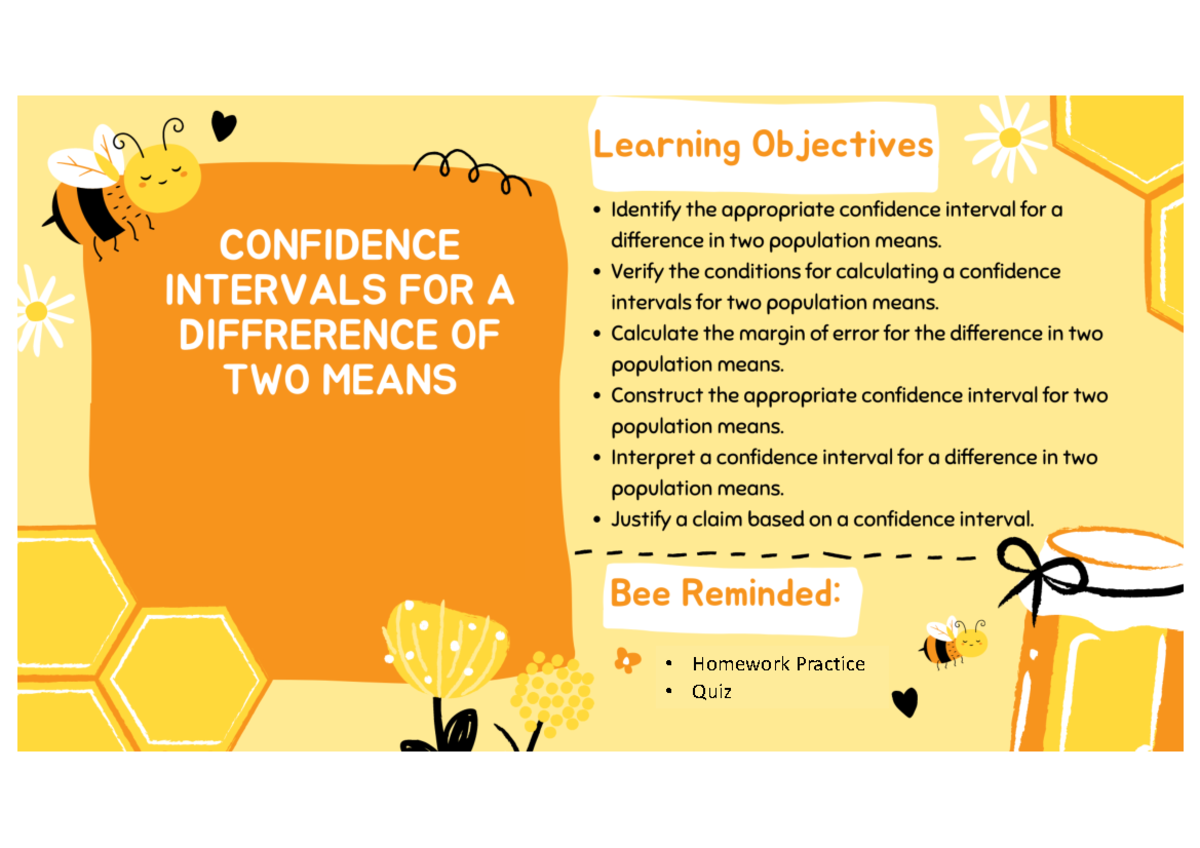 Confidence+Intervals+for+the+Difference+of+Means - Homework Practice ...