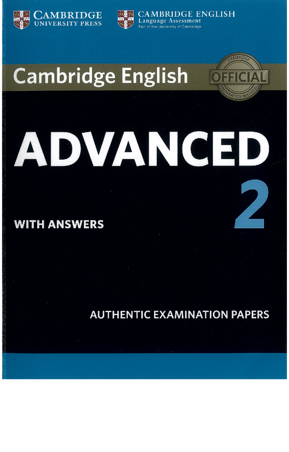 Advanced Cambridge English 2 - The Cambridge English Corpus is a ...